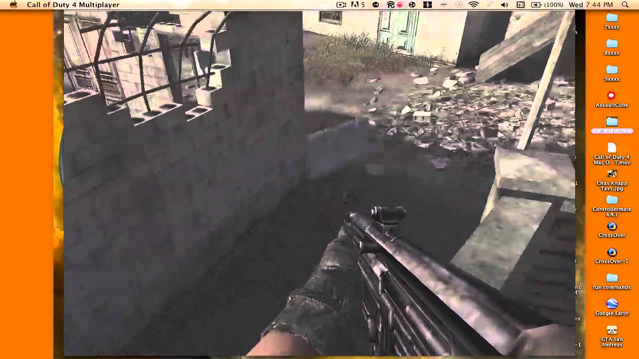 Call of Duty 4 MAC out of map ambush - YouTube