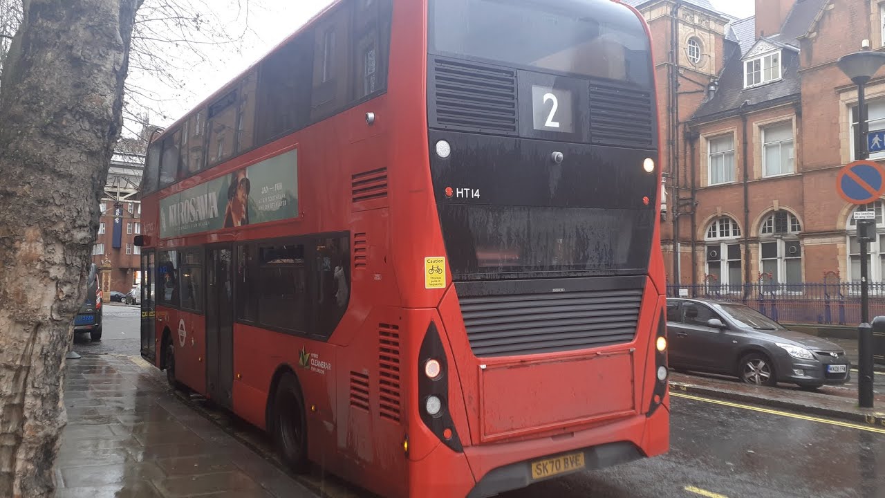 (First 2023 Journey) - Mirrorless Bus Journey on - HT14 - SK70BVE - on ...