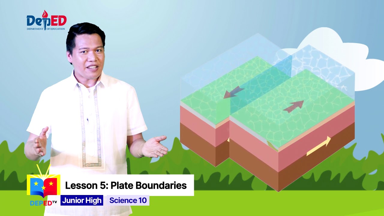 Grade 10 Science Q1 Ep5: Plate Boundaries - YouTube