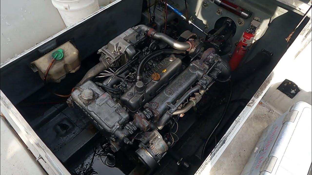 ヤンマーEX-26Z（エンジン始動）ヤンマー4LM-DTZ 80PS/3000rpm - YouTube