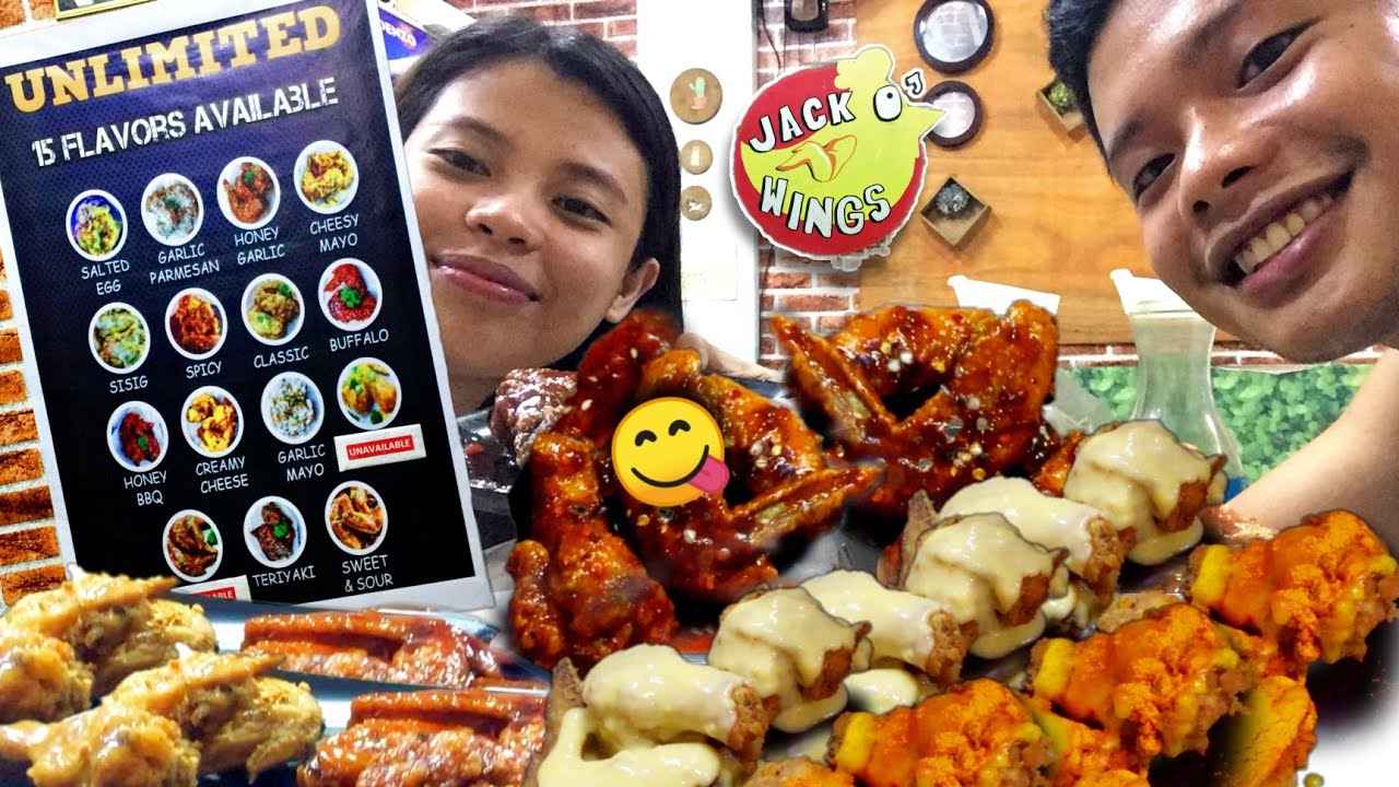 Tasting Jack O' Wings Delicious and Mouthwatering Flavors *Unli-Wings ...