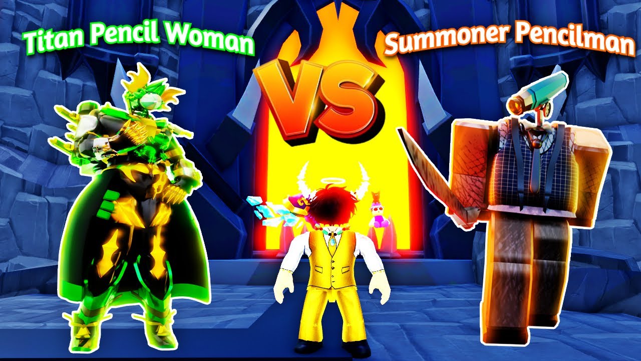 TITAN PENCIL WOMAN vs SUMMONER vs ENDLESS MODE | Toilet Tower Defense ...