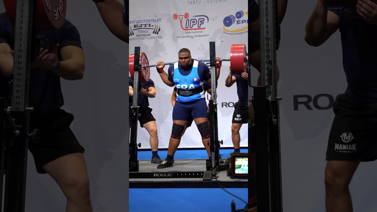375KGS et PLUS GROS SQUAT FRANÇAIS de l’histoire par Stanley Odin ! # ...