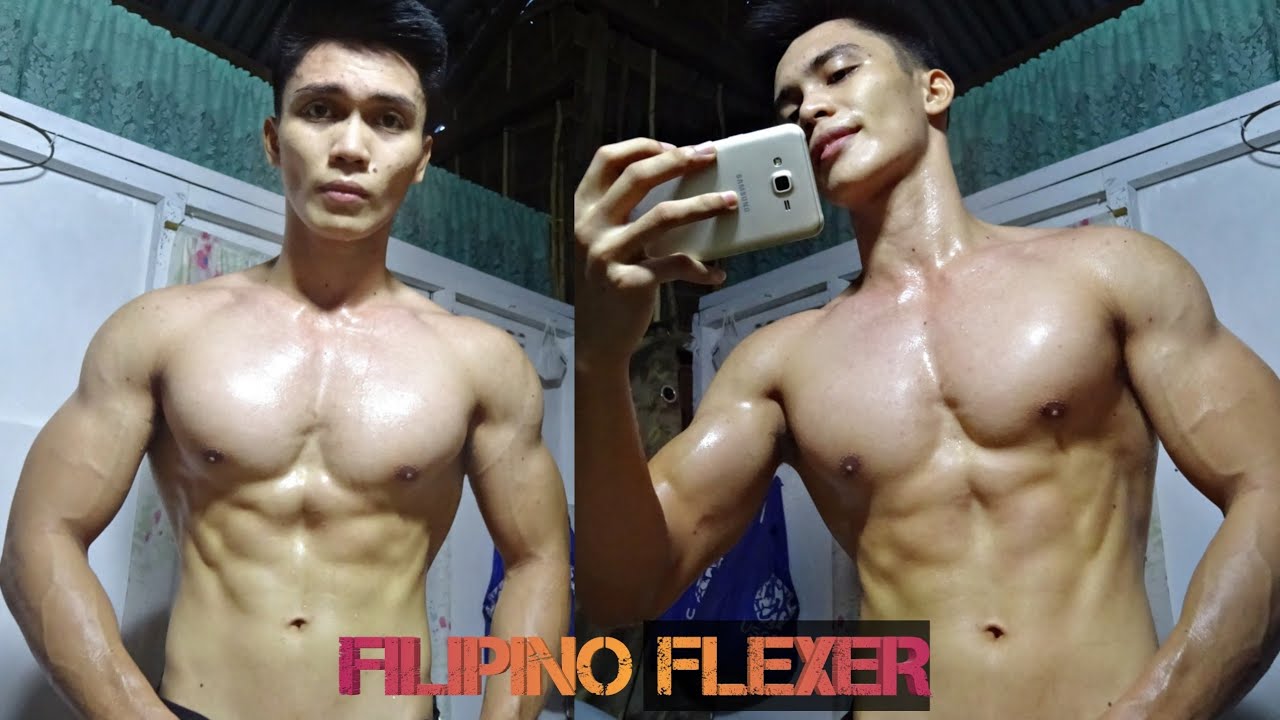 Filipino Aesthetics muscle flexing🔥| No diet just Workhard - YouTube