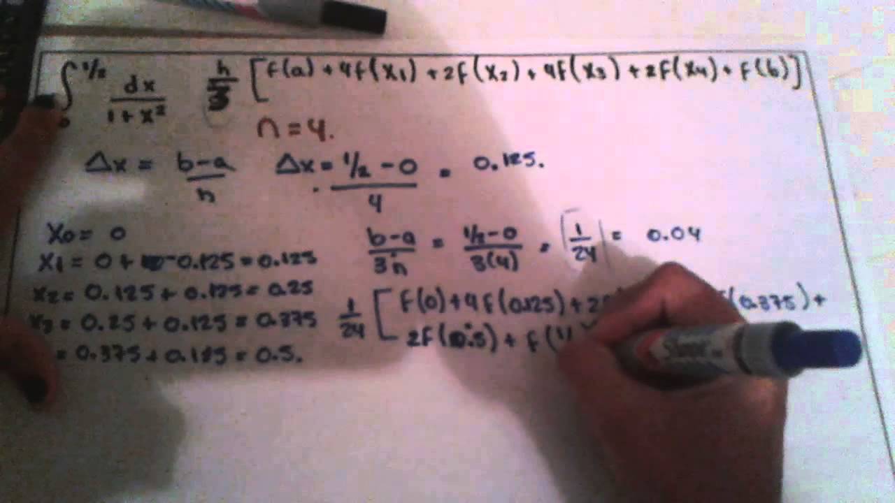 Integral Definida (Método de Simpson) - YouTube