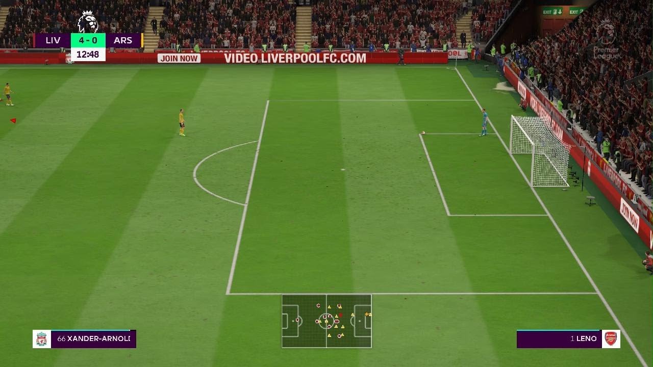 (30) Goles en 1 partido - ( LIV vs ARS ) Modo - Larga Distancia. - YouTube