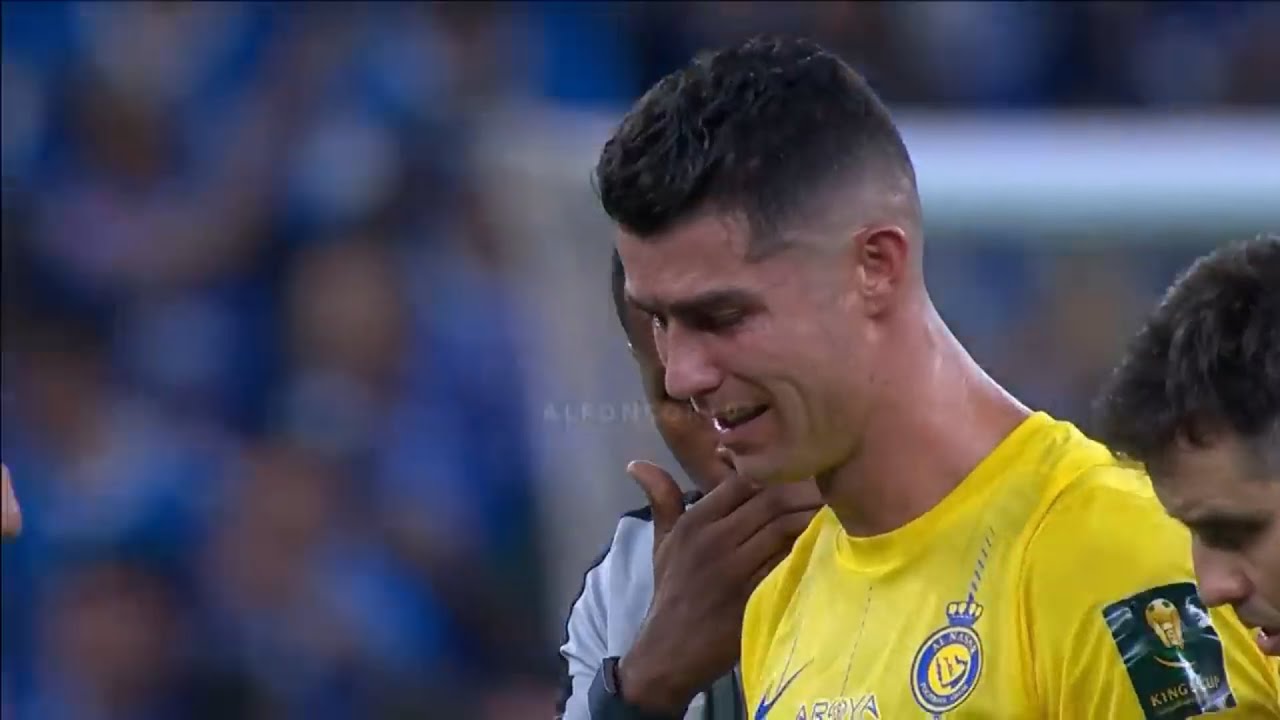 cristiano ronaldo Crying - YouTube
