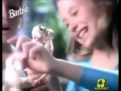 1995 Jewel Hair Mermaid/Sirena Magica Chioma Barbie Italian pubblicità spot commercial 90's
