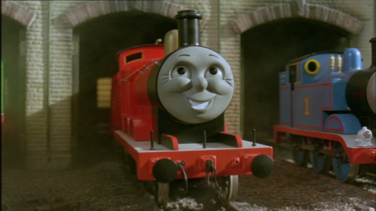 James the red Engine whistle yay my favorite character from thomas and ...