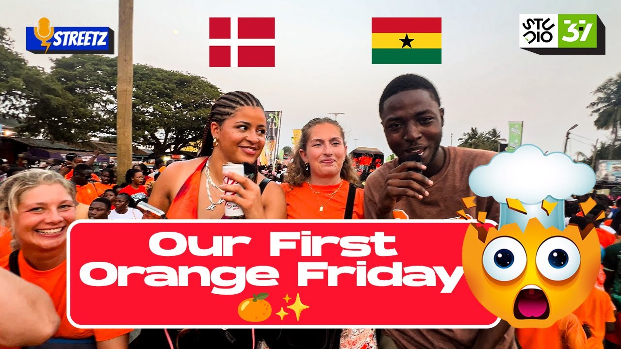 Orange Friday Vibes 🍊 | First-Time Experience with Denmark Friends 🇩🇰 ...