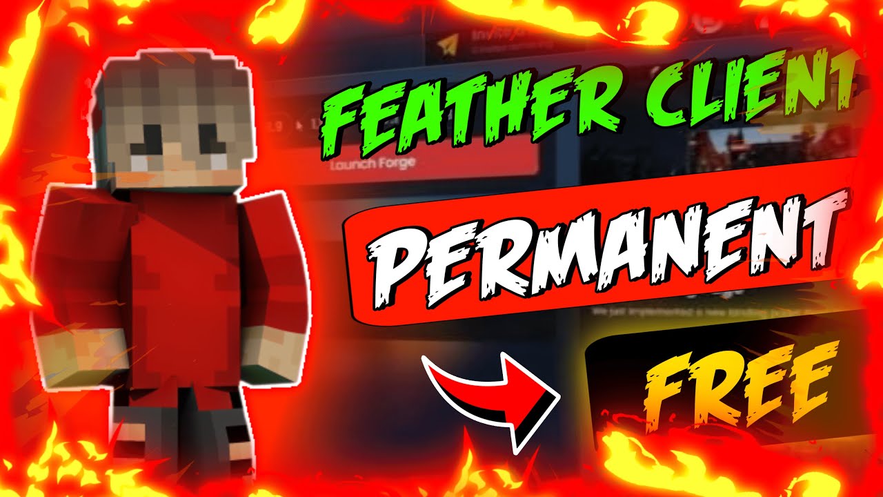How You Can Play Feather Client For Free Permenent - YouTube
