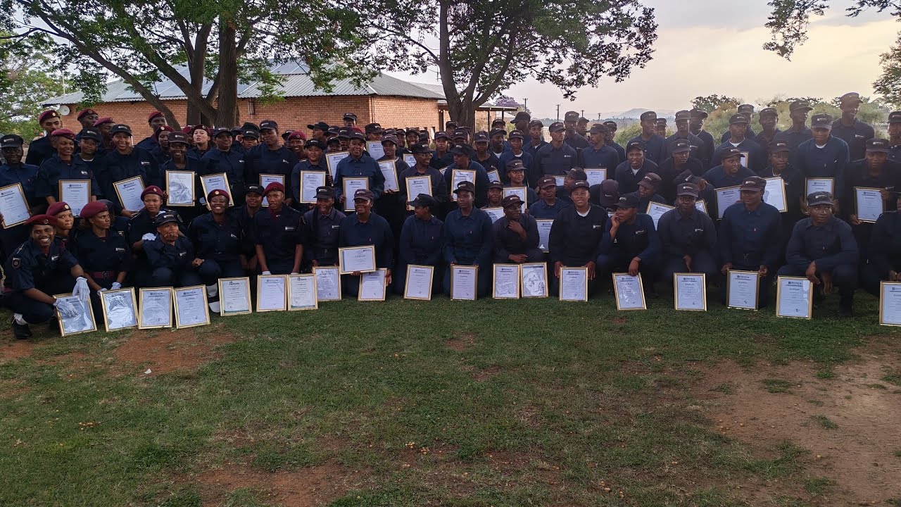 NARYSEC pass-out parade for Security Services at Gijima Training ...