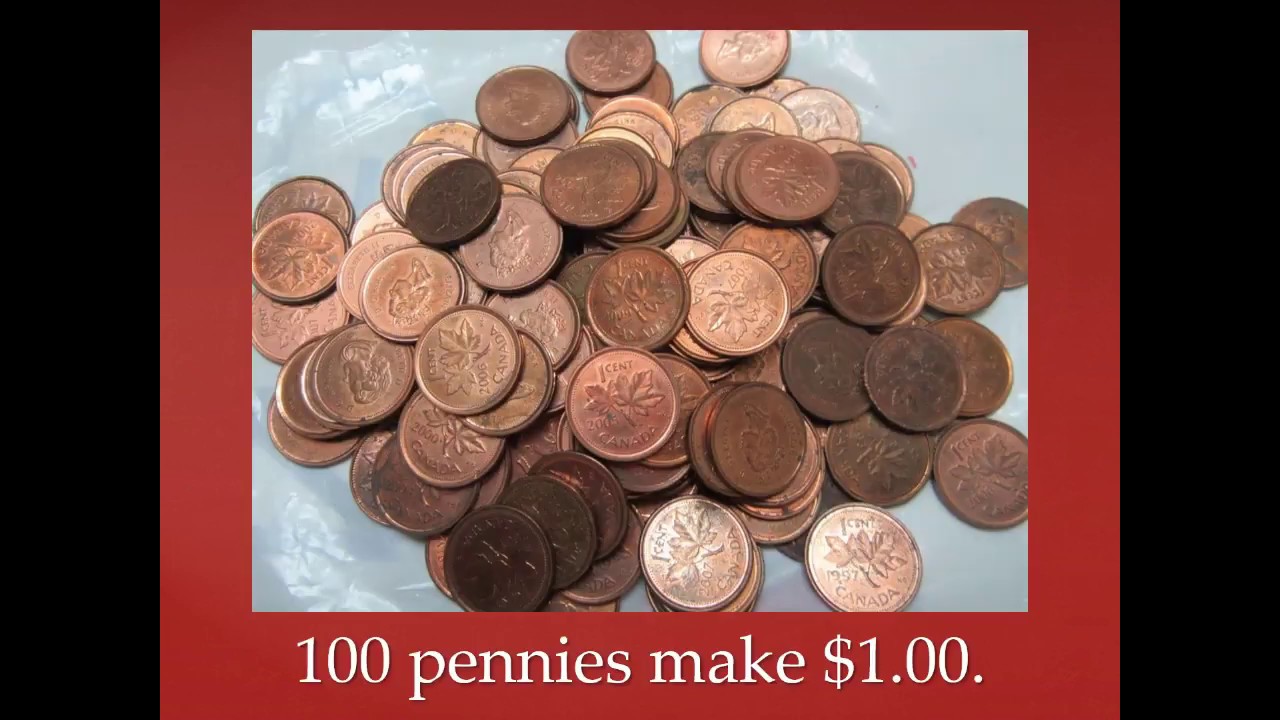 Grade 1: Identifying Canadian Coins (Learn Canadian Coins for Kids ...