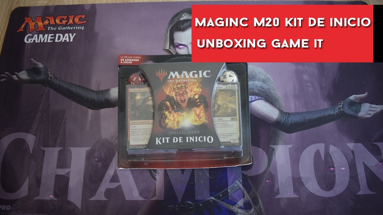Magic M20 kit, unboxing del kit de inicio - YouTube