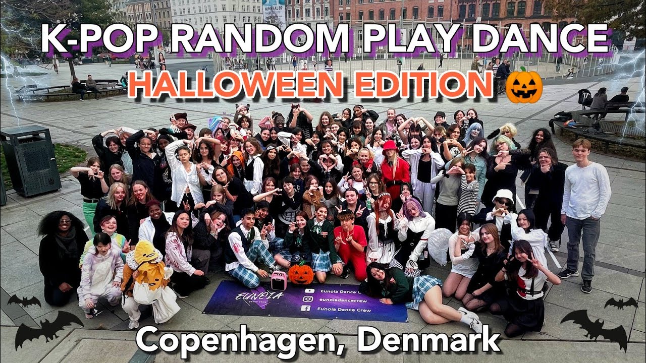 [KPOP IN PUBLIC] HALLOWEEN RANDOM PLAY DANCE 랜덤플레이댄스 in Copenhagen ...