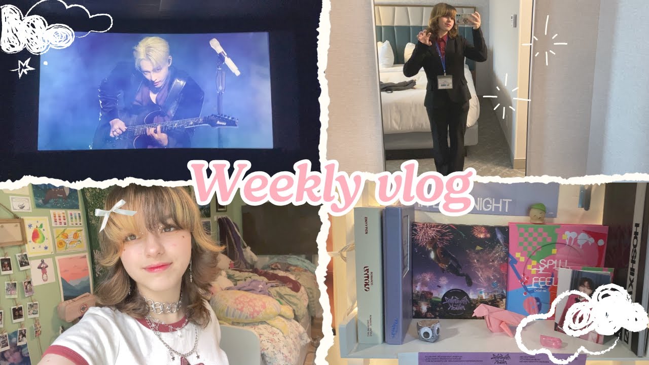 Week in the life vlog | Ateez concert movie | Seventeenth heaven ...
