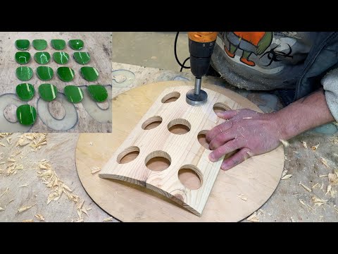 Настенный светильник из дерева и бутылок. Часть 1 - Идея.