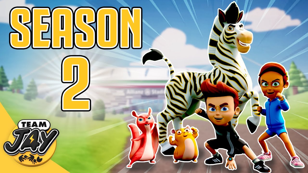 💥 New Season 2 of TEAM JAY! ⚽ Juventus FC official cartoon series! 🥳 ...