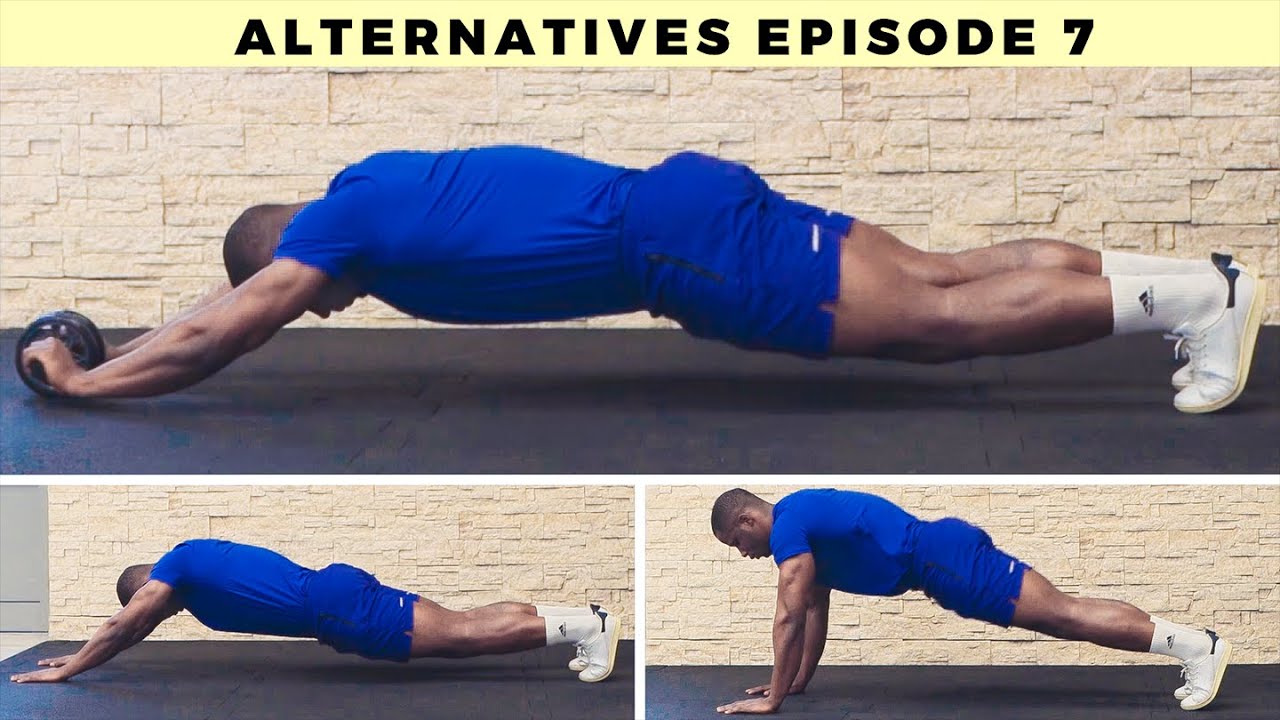 Alternative Exercises for Stronger Core - Ab Wheel Roll Out ...