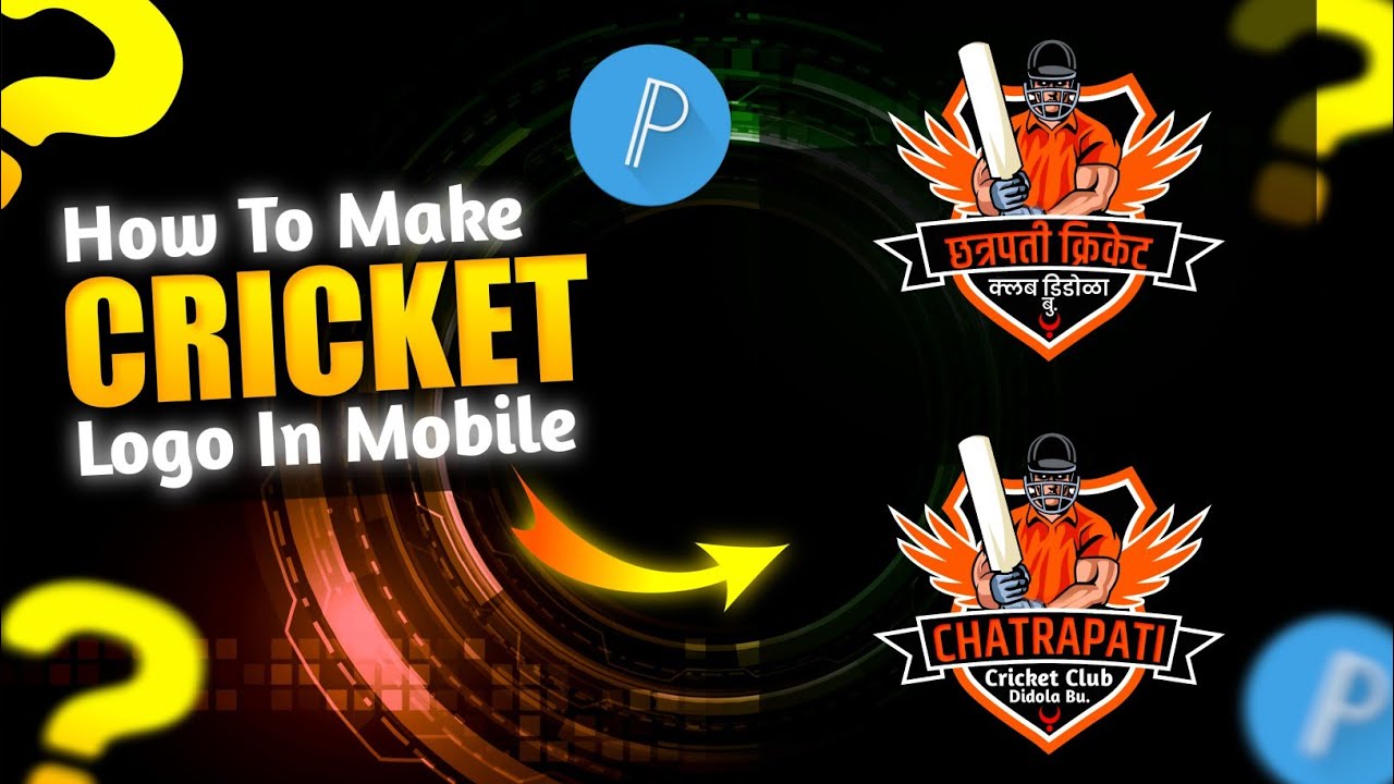 Cricket 🏏 Team logo Editing Plp File | PRATIK GRAPHICS - YouTube