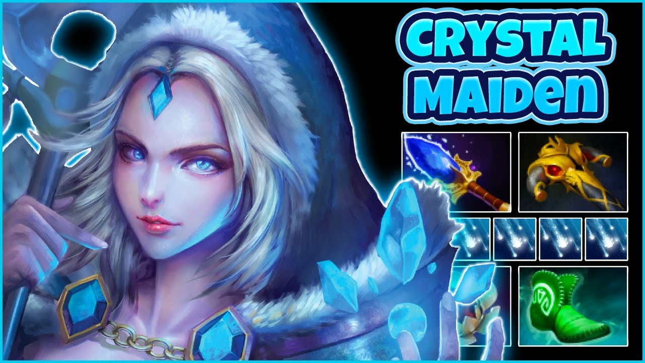 How to DOMINATE the battlefield with Support Crystal Maiden Unlimited ...