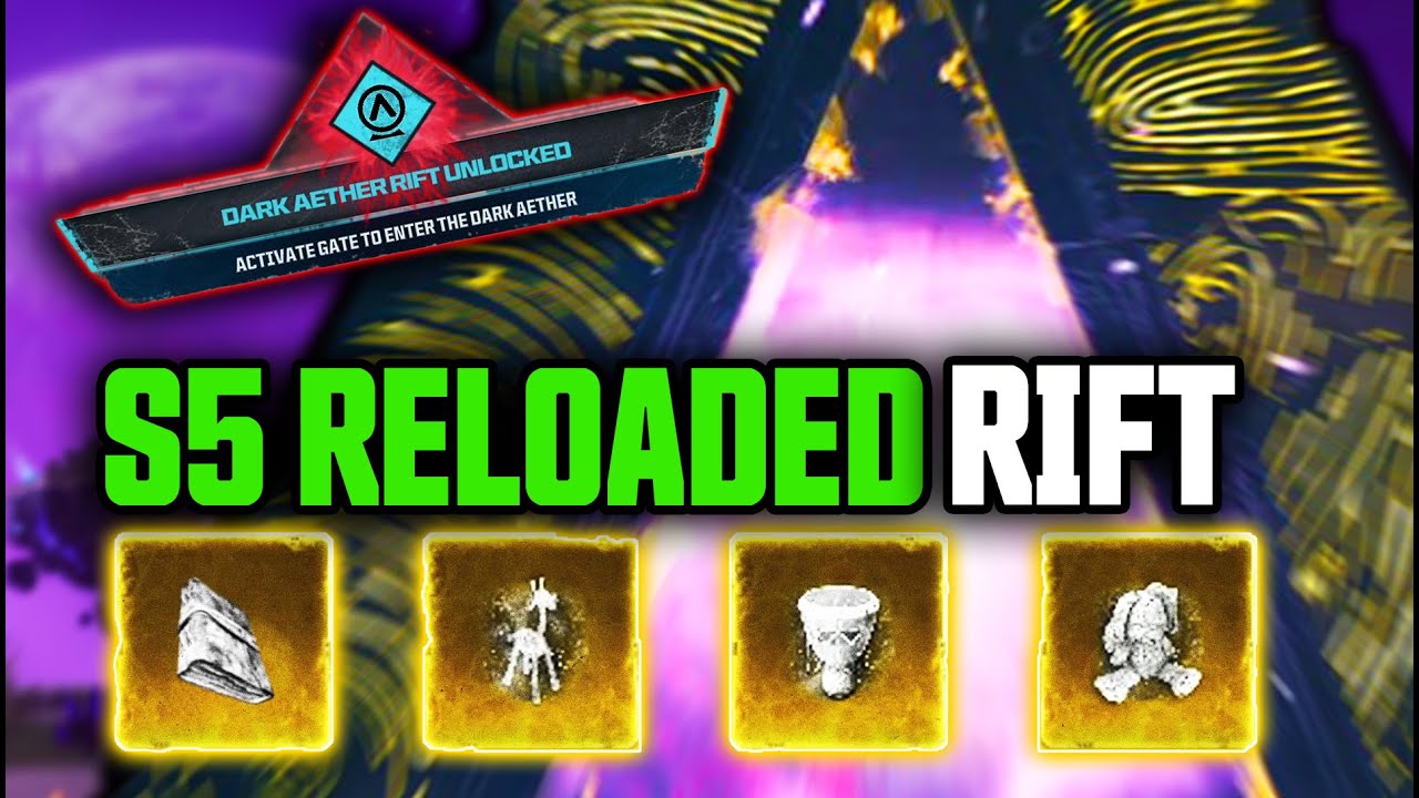 NEW MW3 Zombies Season 5 Reloaded New Dark Aether Rift & Schematics ...