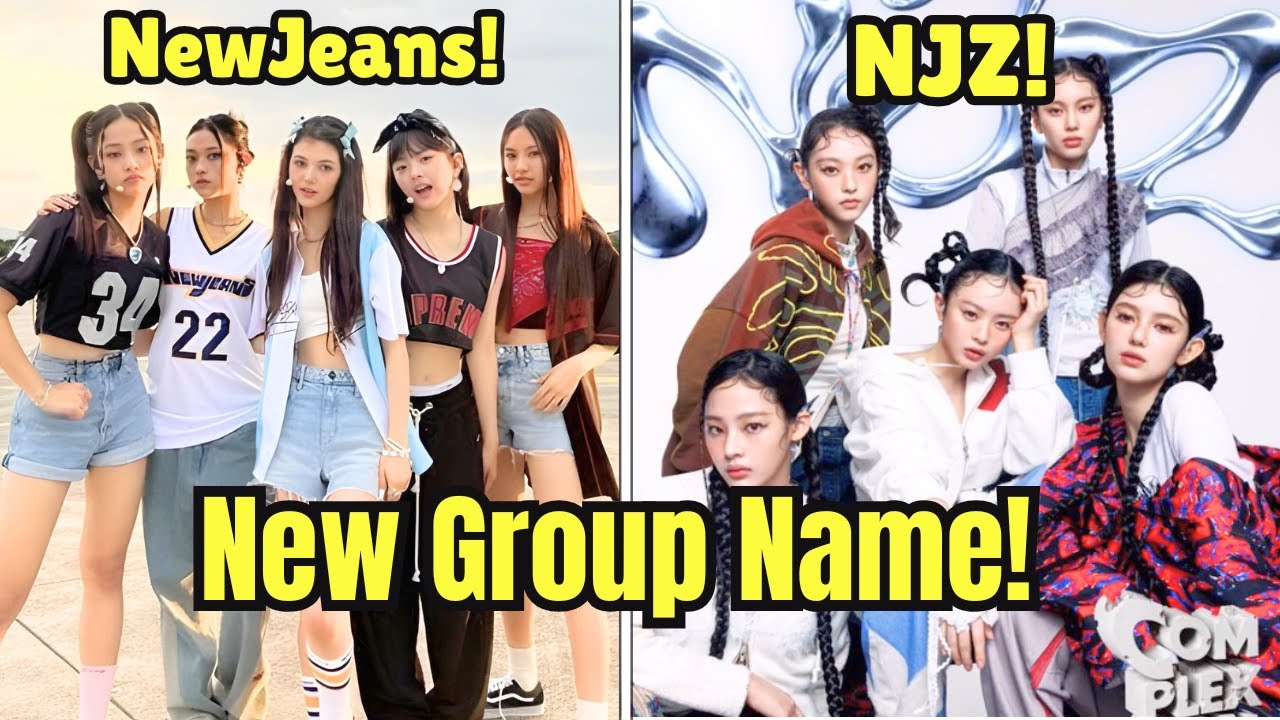 NewJeans Announces Their New Group Name NJZ & Future Plans - ADOR’s ...