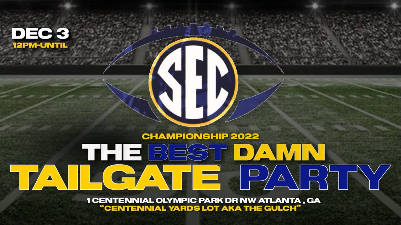 2022 SEC CHAMPIONSHIP TAILGATE PROMO - YouTube