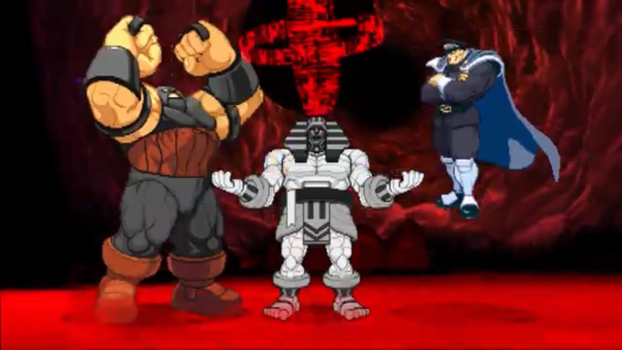 Marvel vs Capcom 2: M. Bison, Anakaris, and Juggernaut arcade ...
