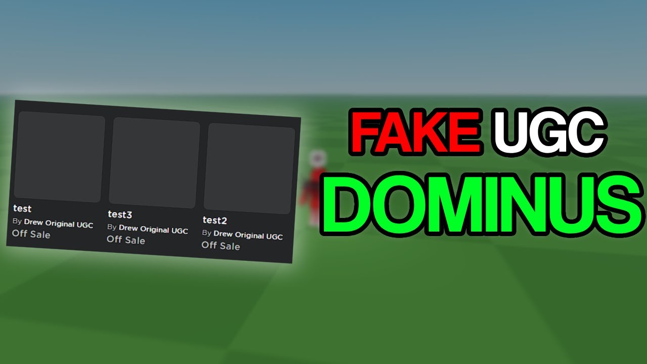 these FAKE UGC LIMITEDS are WILD. (Roblox) - YouTube