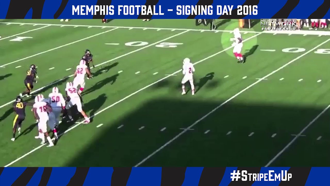 Memphis Football - Patrick Taylor Highlights - Signing Day 2016 - YouTube