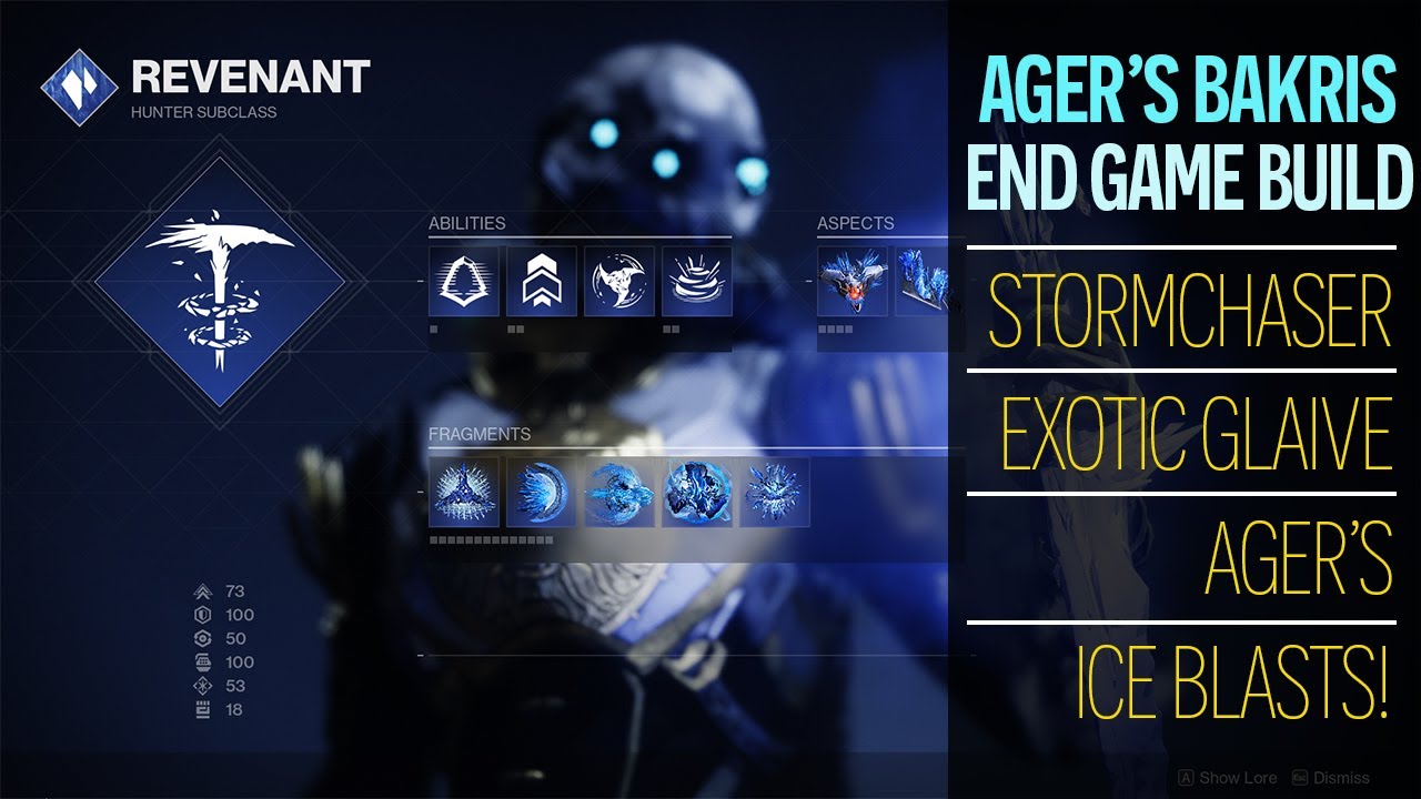 Slow and destroy! Stasis Hunter build Mask of Bakris with Ager's ...