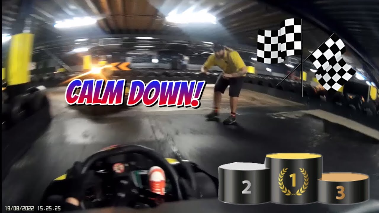 AGGRESSIVE karting race without CRASHING! - YouTube