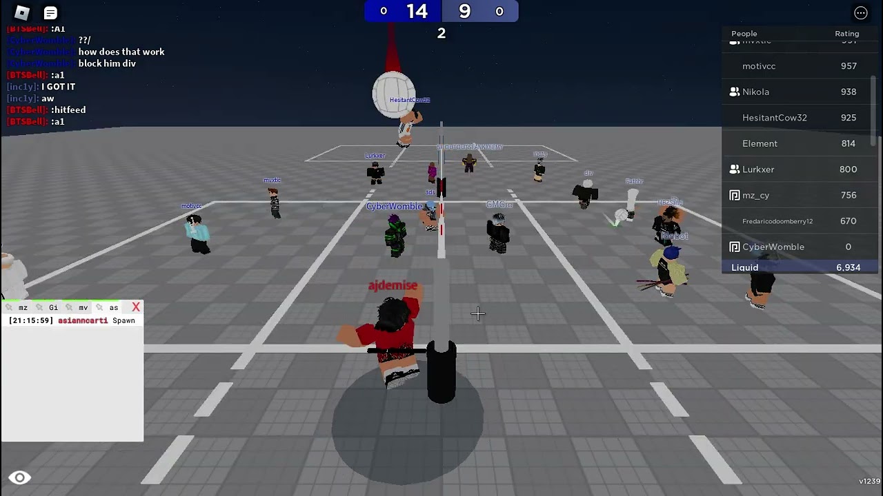 [RVL] Harmony vs Team Liquid - Roblox Volleyball 4.2 Season 7 QF R2 ...