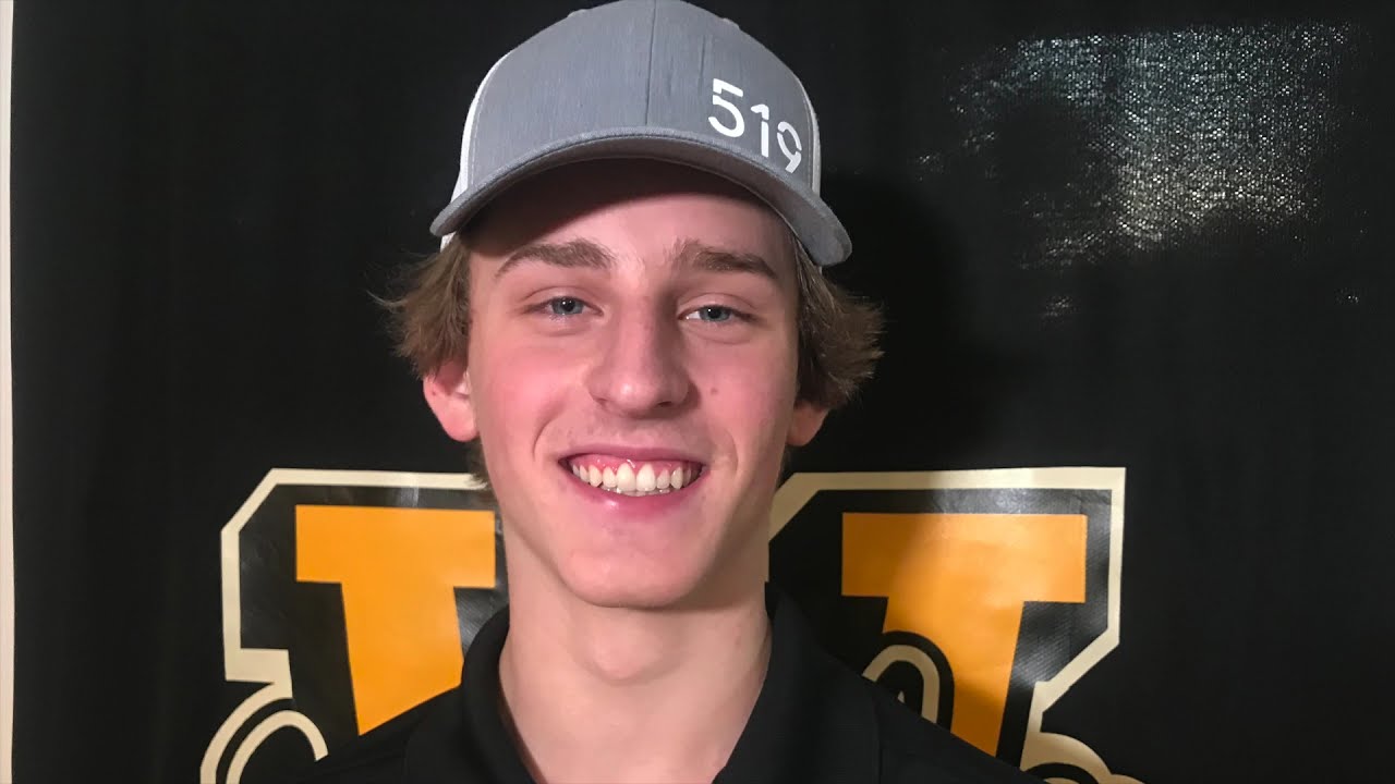 OHL Draft 2021 - Beau Akey picked in the 1st round by the Barrie Colts ...