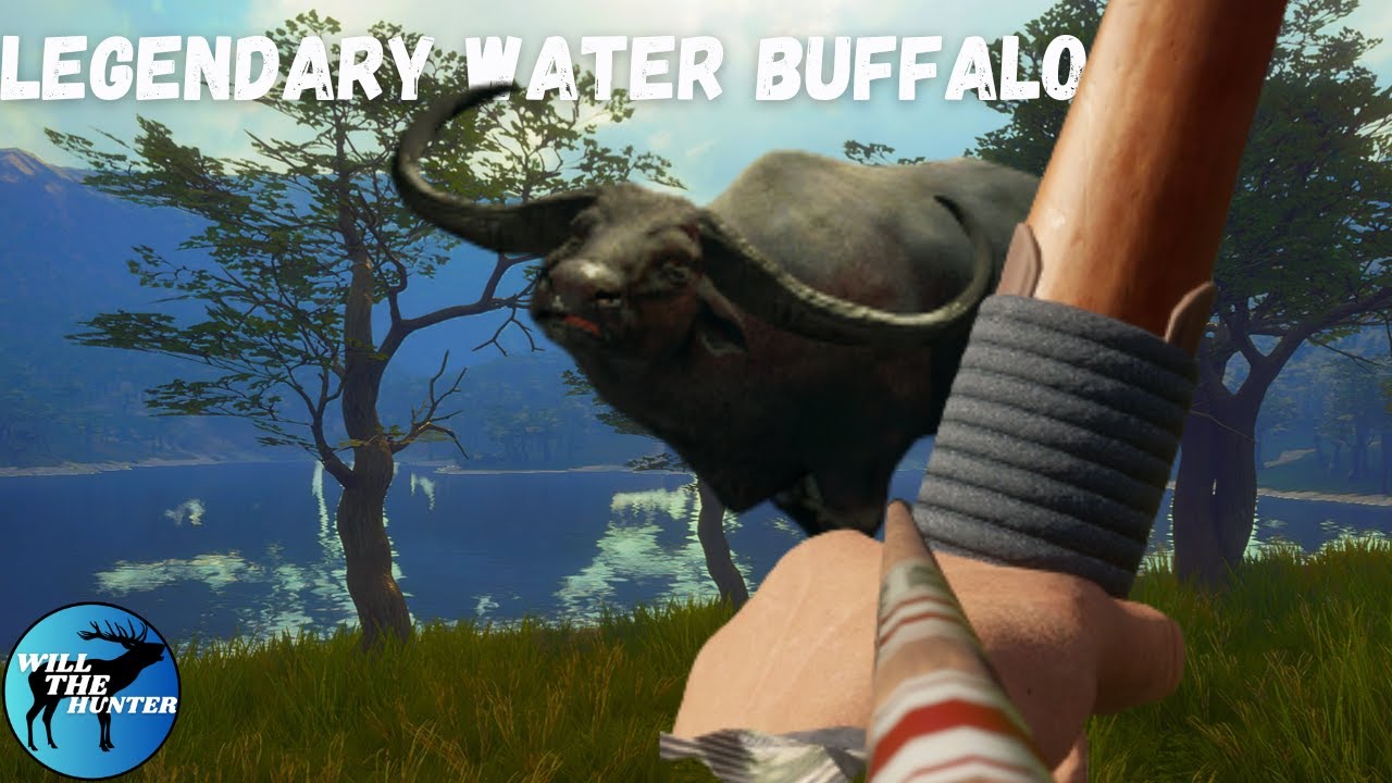 Taking Down A Legendary Water Buffalo With The Longbow! TheHunter Call ...