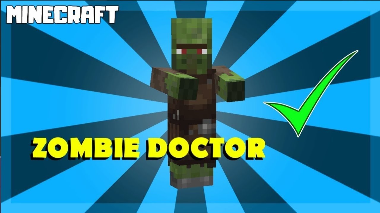 How to Cure a Zombie Villager (Minecraft Zombie Doctor Advancement ...