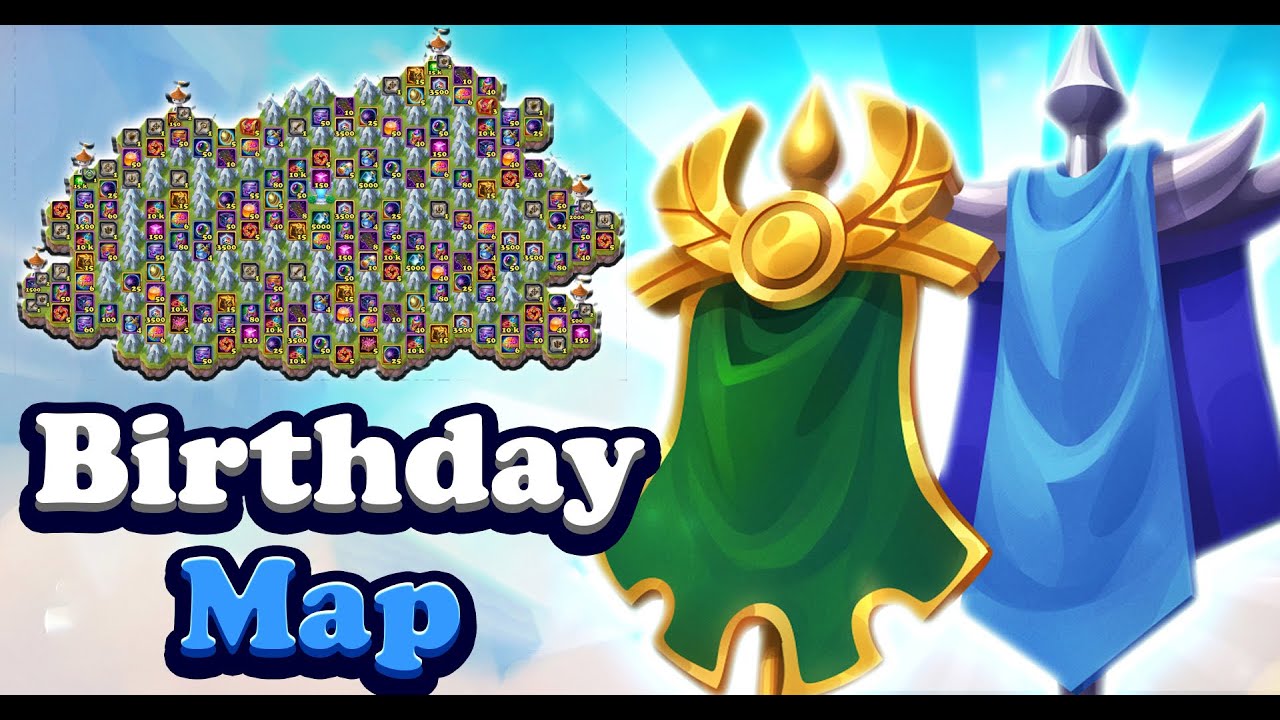Hero Wars Birthday Event: Mysterious Island Map Exploration & Rewards ...