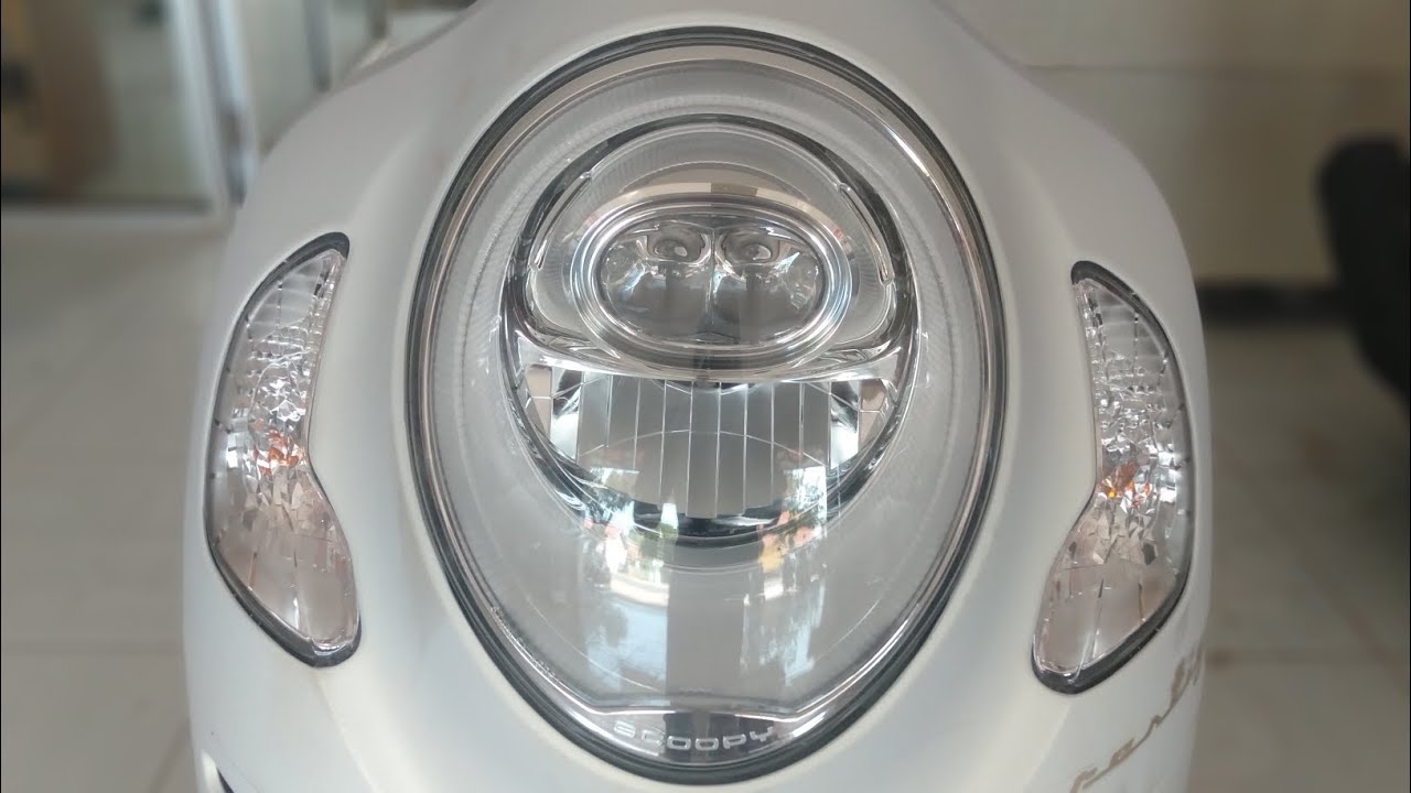 NEW HONDA SCOOPY PRESTIGE WHITE 2023 - YouTube