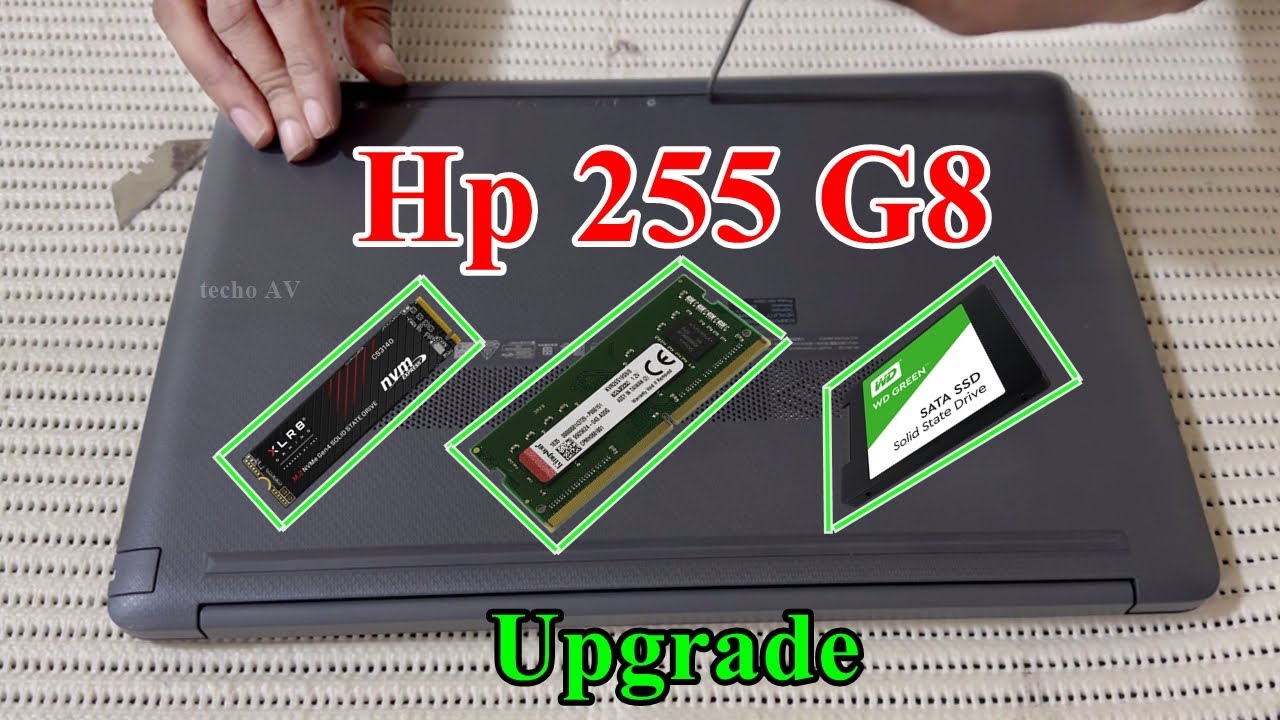 HP 255 G8 M.2 NVMe SSD Upgrade | Ram and SSD Upgrade Options | AMD ...