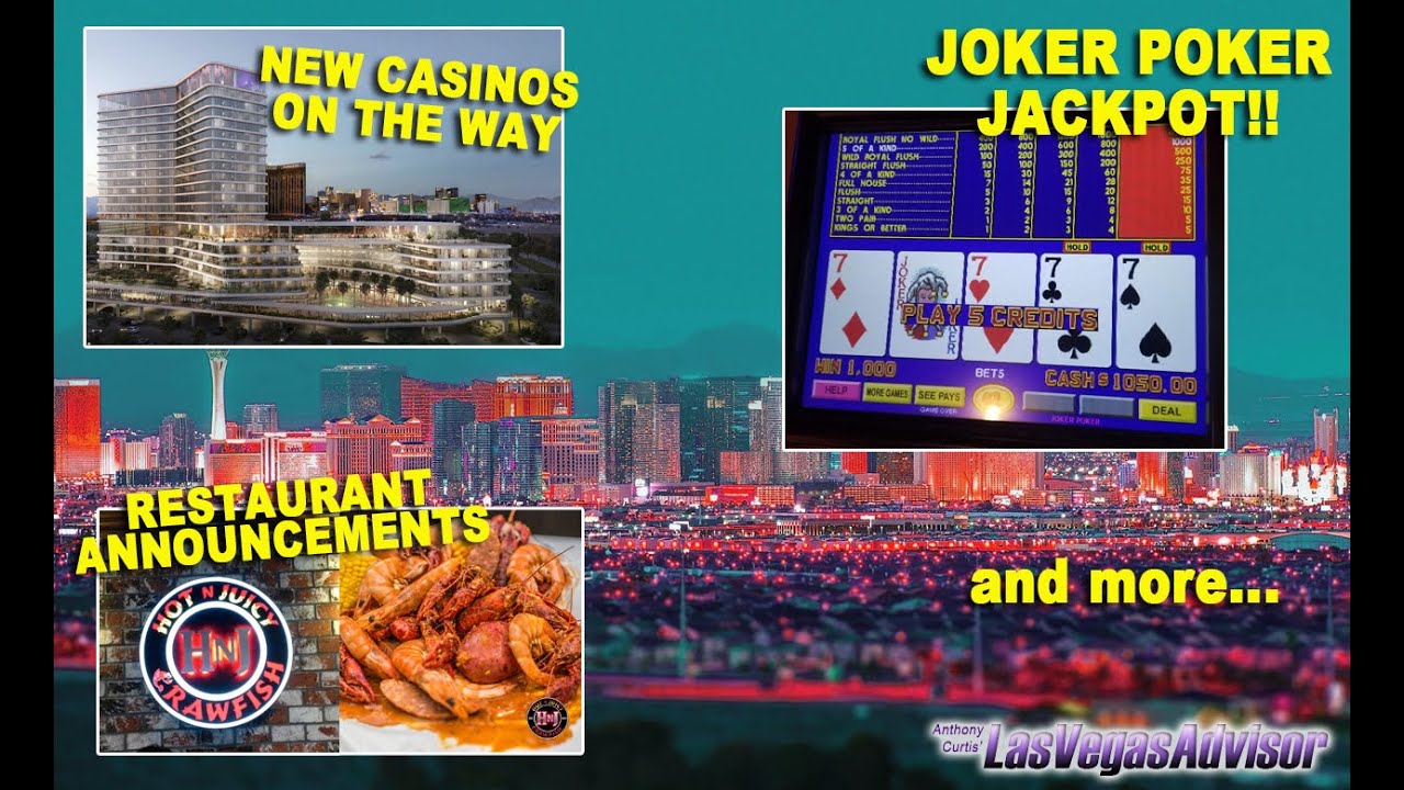 NEW HOTEL, RESTAURANTS, LOBSTER BUFFET & JOKER POKER JACKPOT- LAS VEGAS ...