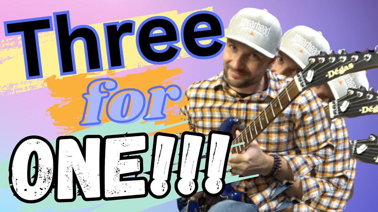 Three Shred Licks for the Price of One! - #rapidlick45 - YouTube