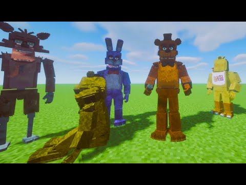 Minecraft| FNAF Universe Mod| Review - YouTube