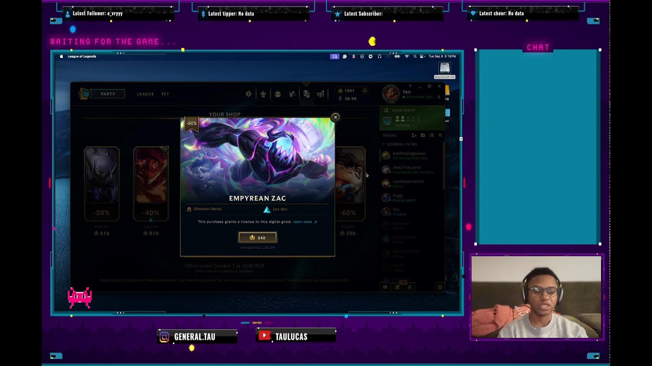 LoL w/ Bob the Drag Queen & Jacob Ritts (BTDQ's Second Week on League ...