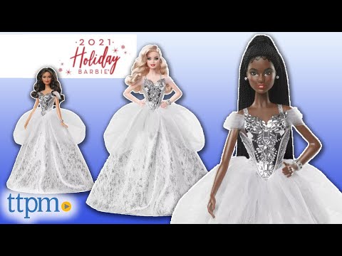 INTRODUCING THE 2021 HOLIDAY BARBIE DOLLS from Mattel!