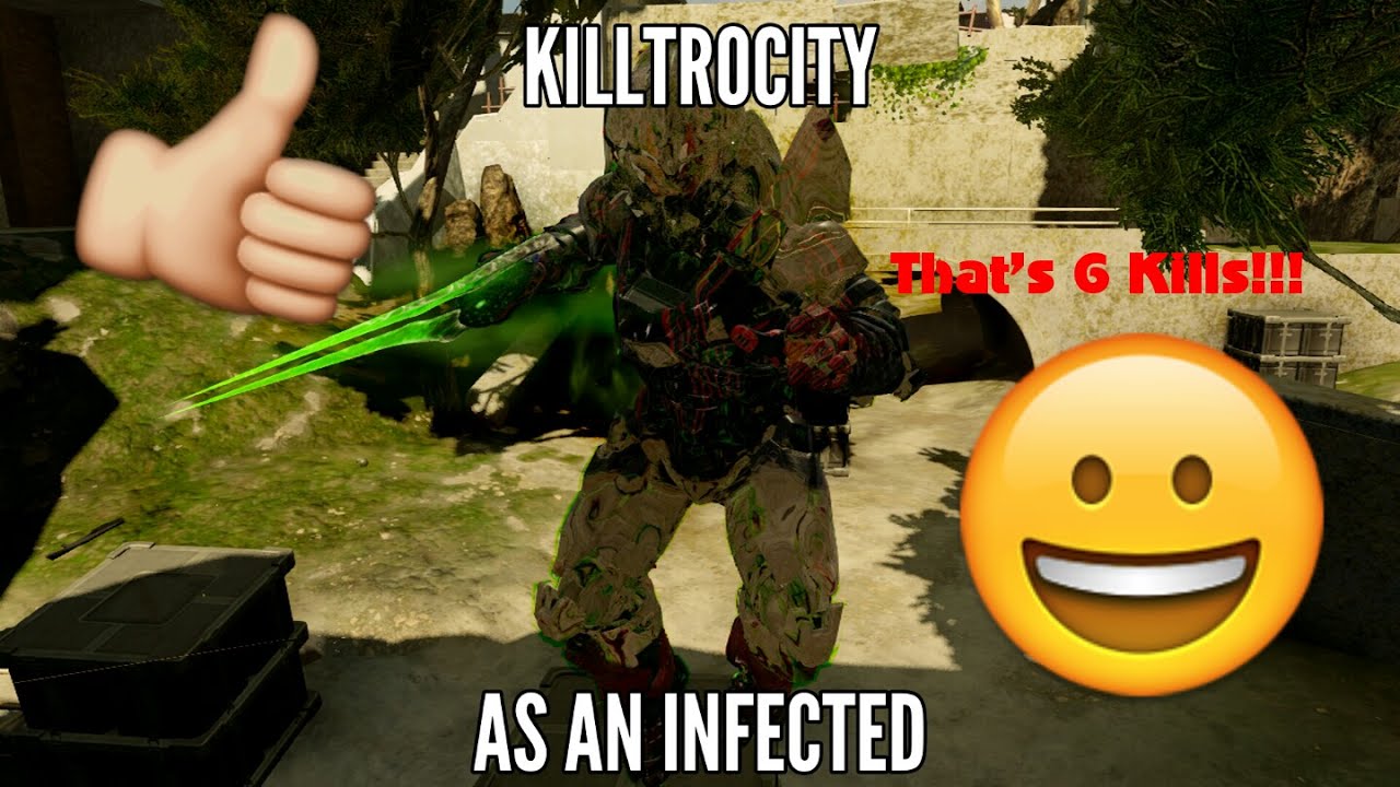 (Halo5) Killtrocity as an infected!!! Quick infection gameplay - YouTube