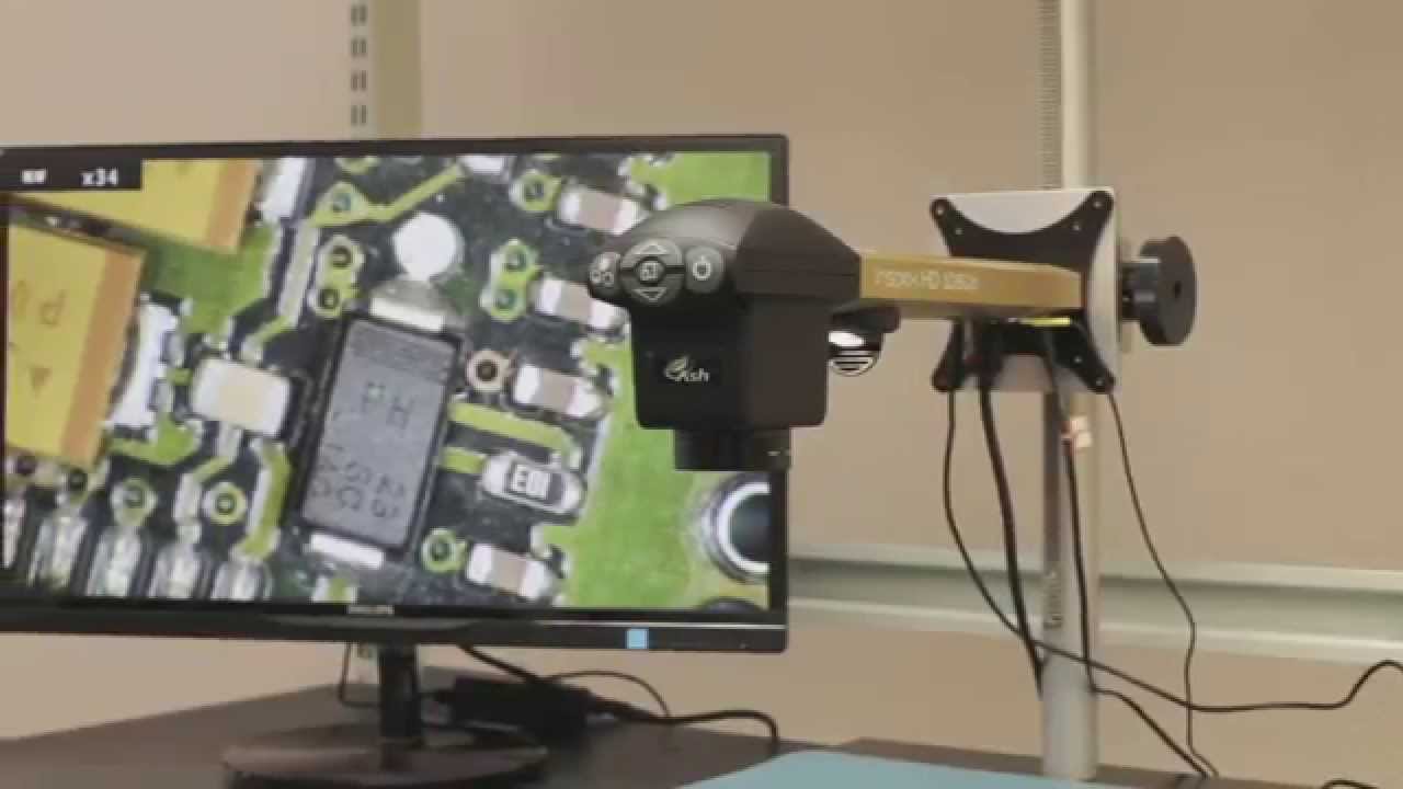 Prezentacja Wideo Mikroskopu Ash Vision, Inspex Vesa Full HD 1080p ...