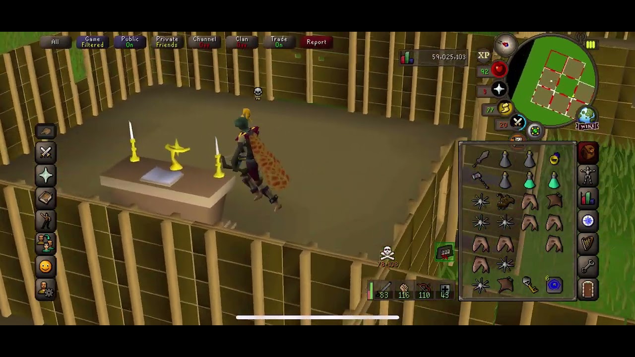 Oldschool RuneScape mobile pking on my iPhone 13 pro - YouTube