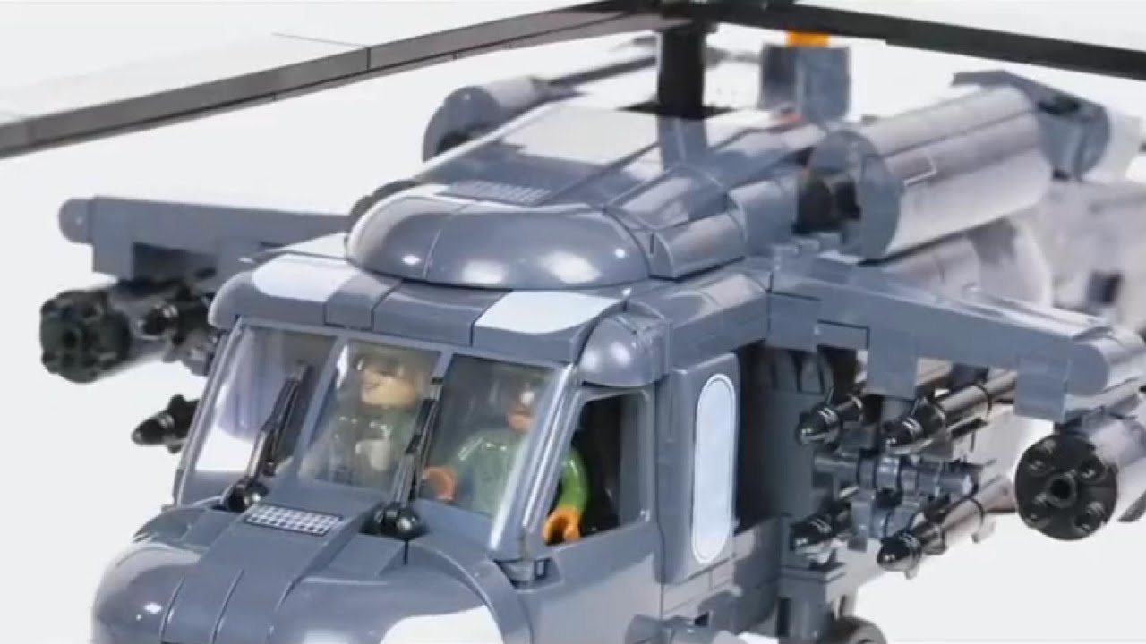 I Built the COOLEST CoBi Lego Black Hawk UH-60 EVER! - YouTube