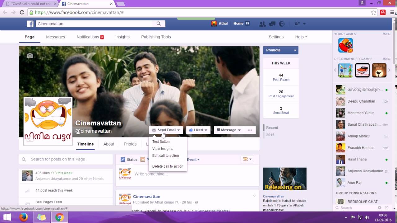 How to add a Contact Form on your Facebook Page - YouTube